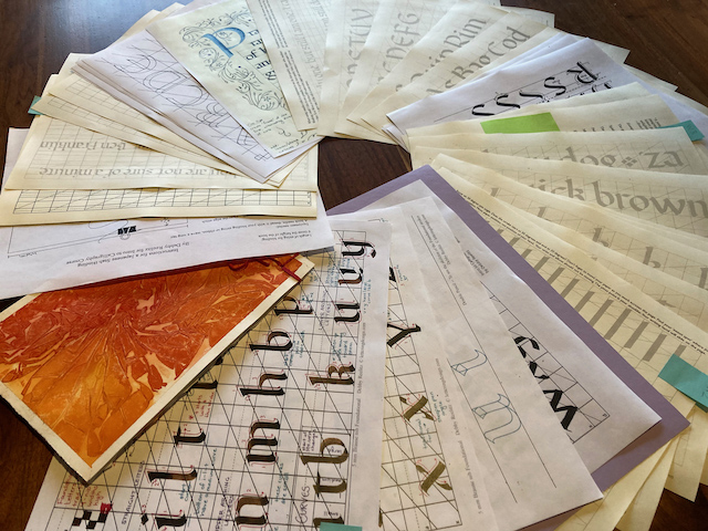 Intro to Calligraphy – letteringdesign